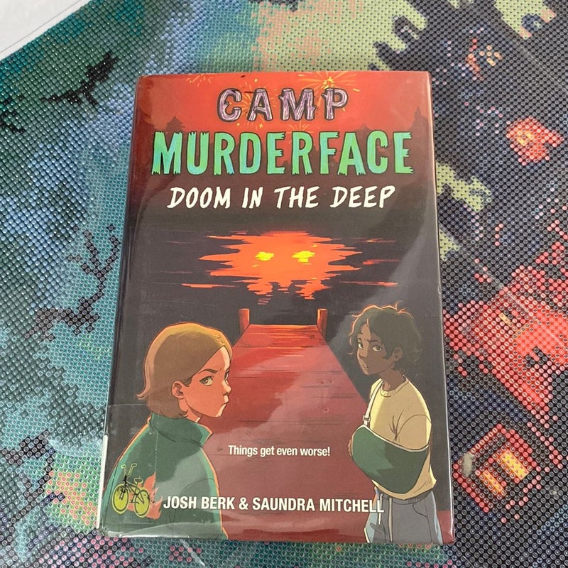 Camp Murderface #2: Doom in the Deep by Saundra Mitchell, Hardcover | Pangobooks