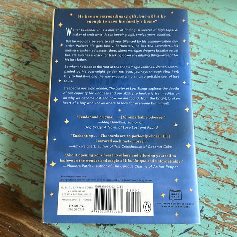 The Luster of Lost Things by Sophie Chen Keller