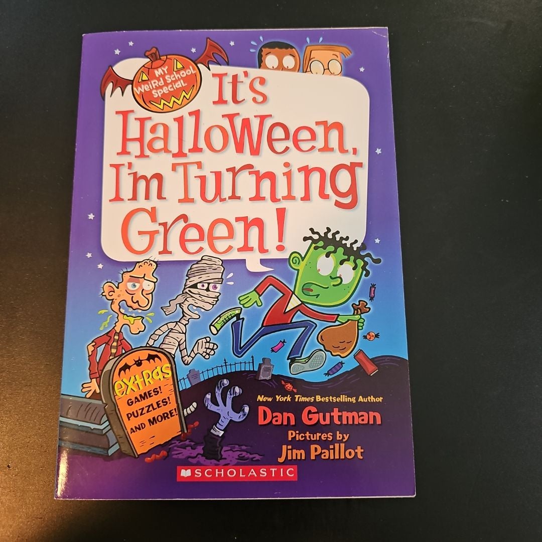 It's Halloween, I'm Turning Green by Dan Gutman, Paperback | Pangobooks