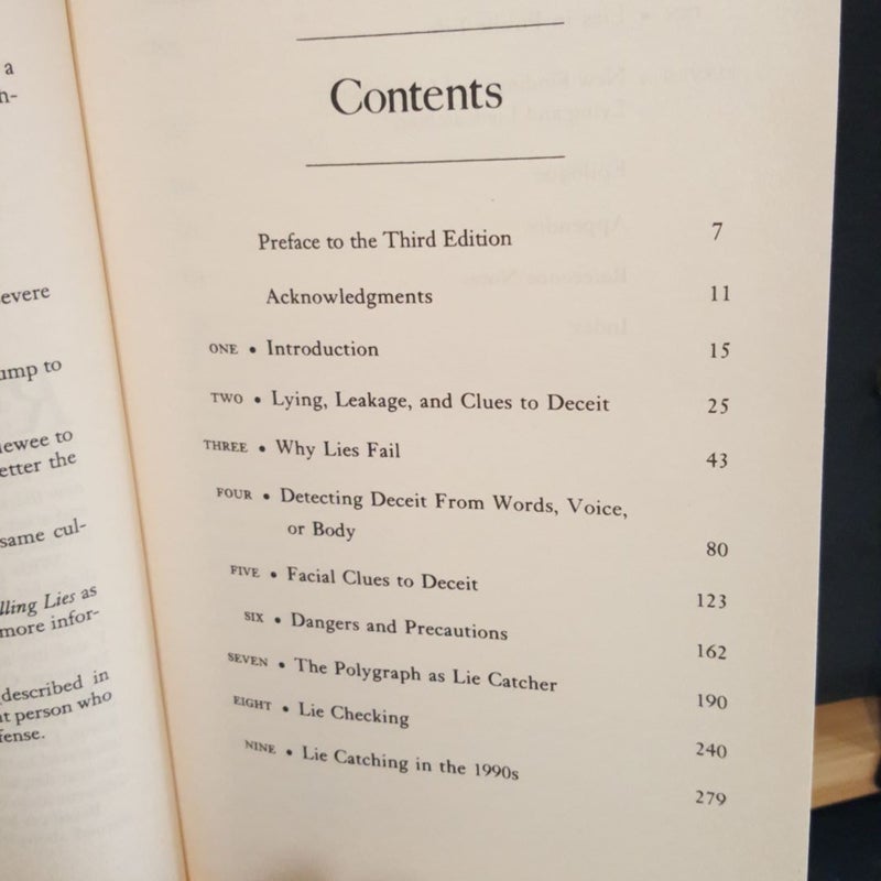 Telling Lies by Paul Ekman