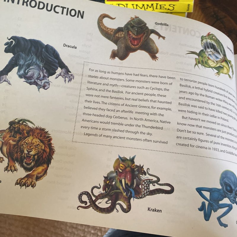 Mythical Monsters Book Dracula