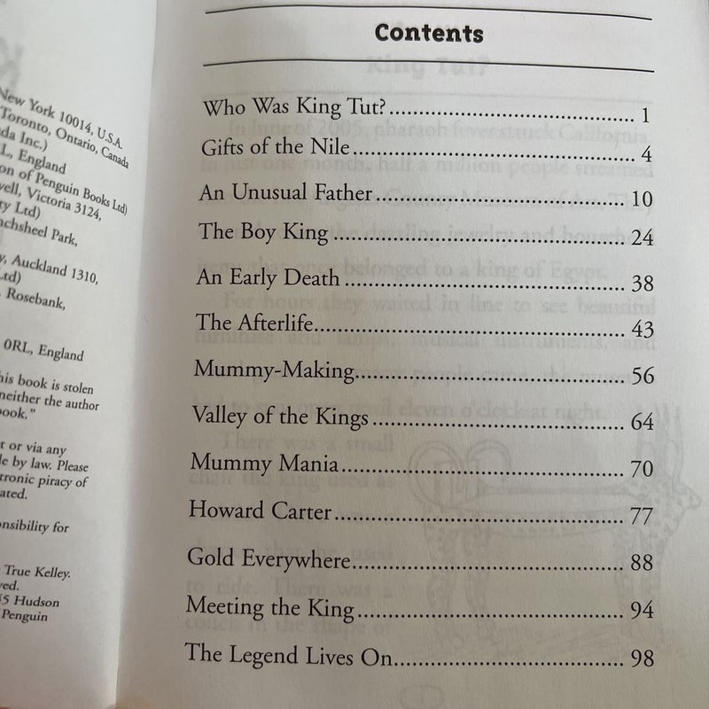 Who Was King Tut? by Roberta Edwards, Who HQ