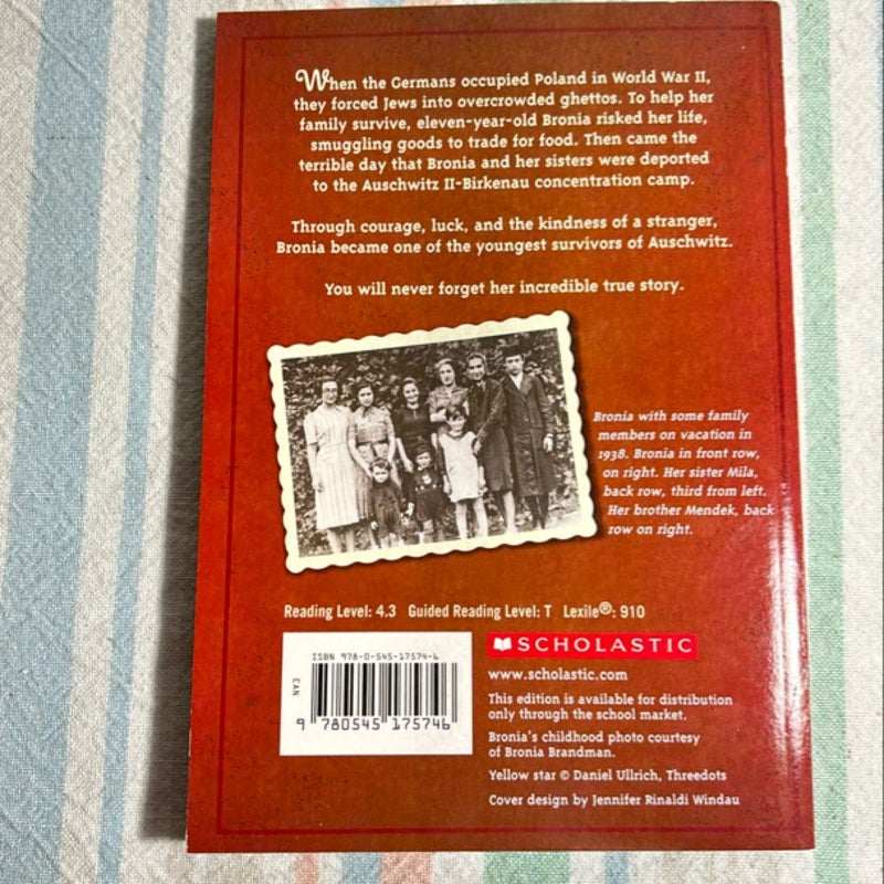 The Girl Who Survived by Bronia Brandman, Carol Bierman