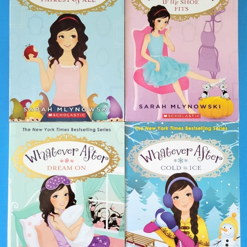 WHATEVER AFTER BOOK SERIES LOT BY SARAH MLYNOWSKI MODERN FAIRY TALES ...