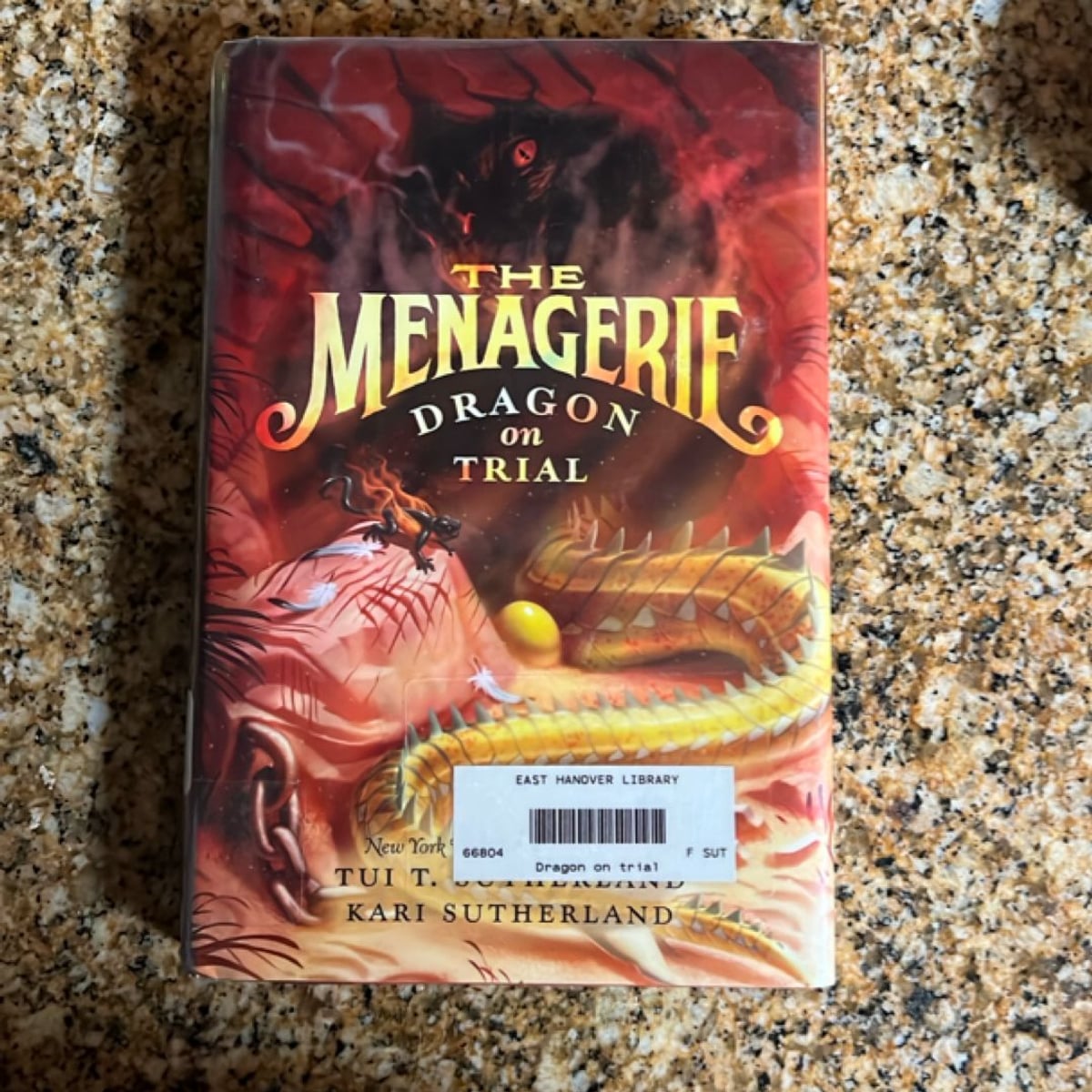 The Menagerie #2: Dragon on Trial by Tui T. Sutherland, Kari Sutherland