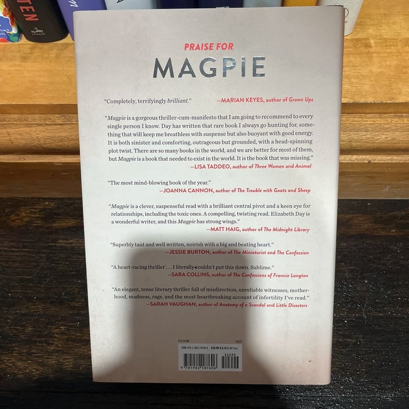 Magpie by Elizabeth day, Hardcover | Pangobooks