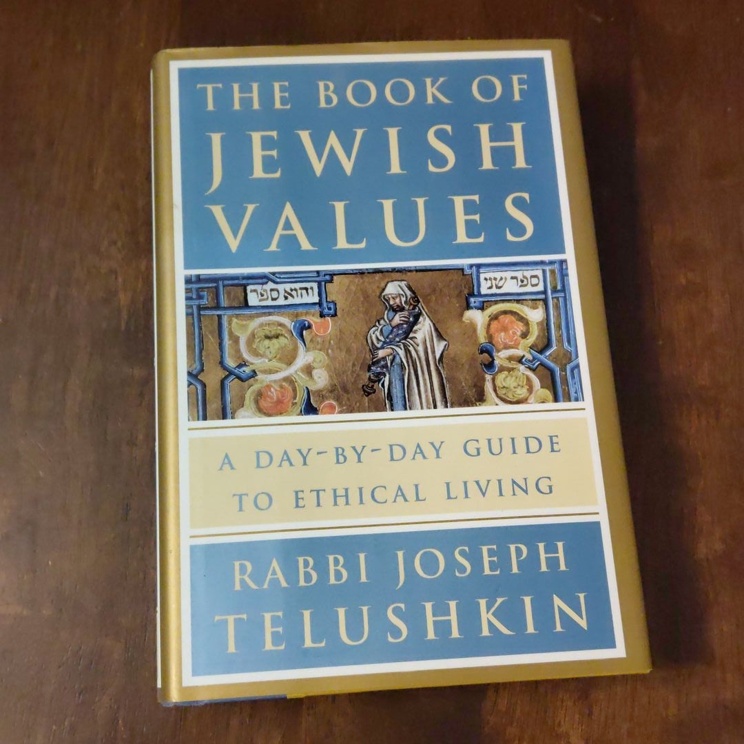 The Book of Jewish Values by Joseph Telushkin, Hardcover | Pangobooks