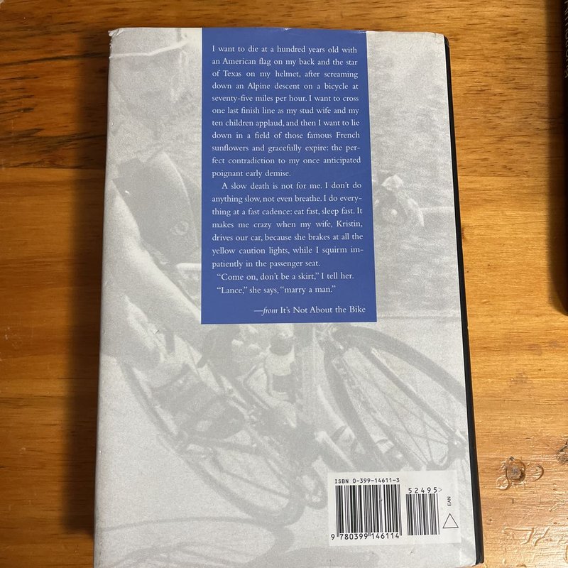 It's Not about the Bike