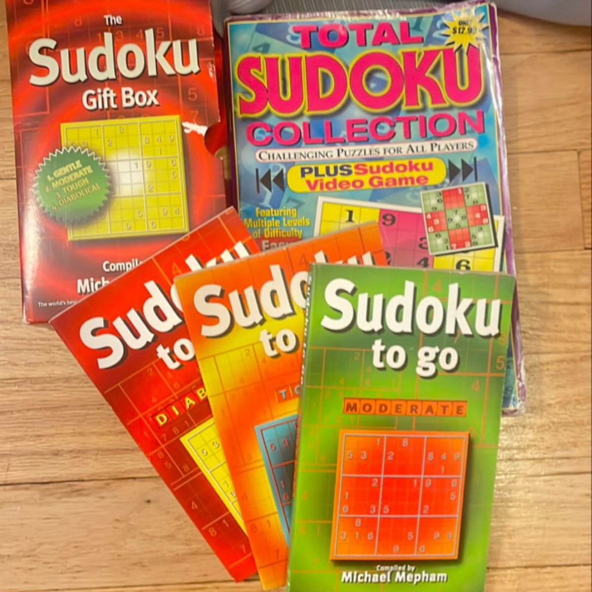 The Sudoku Gift Box by Michael Mepham