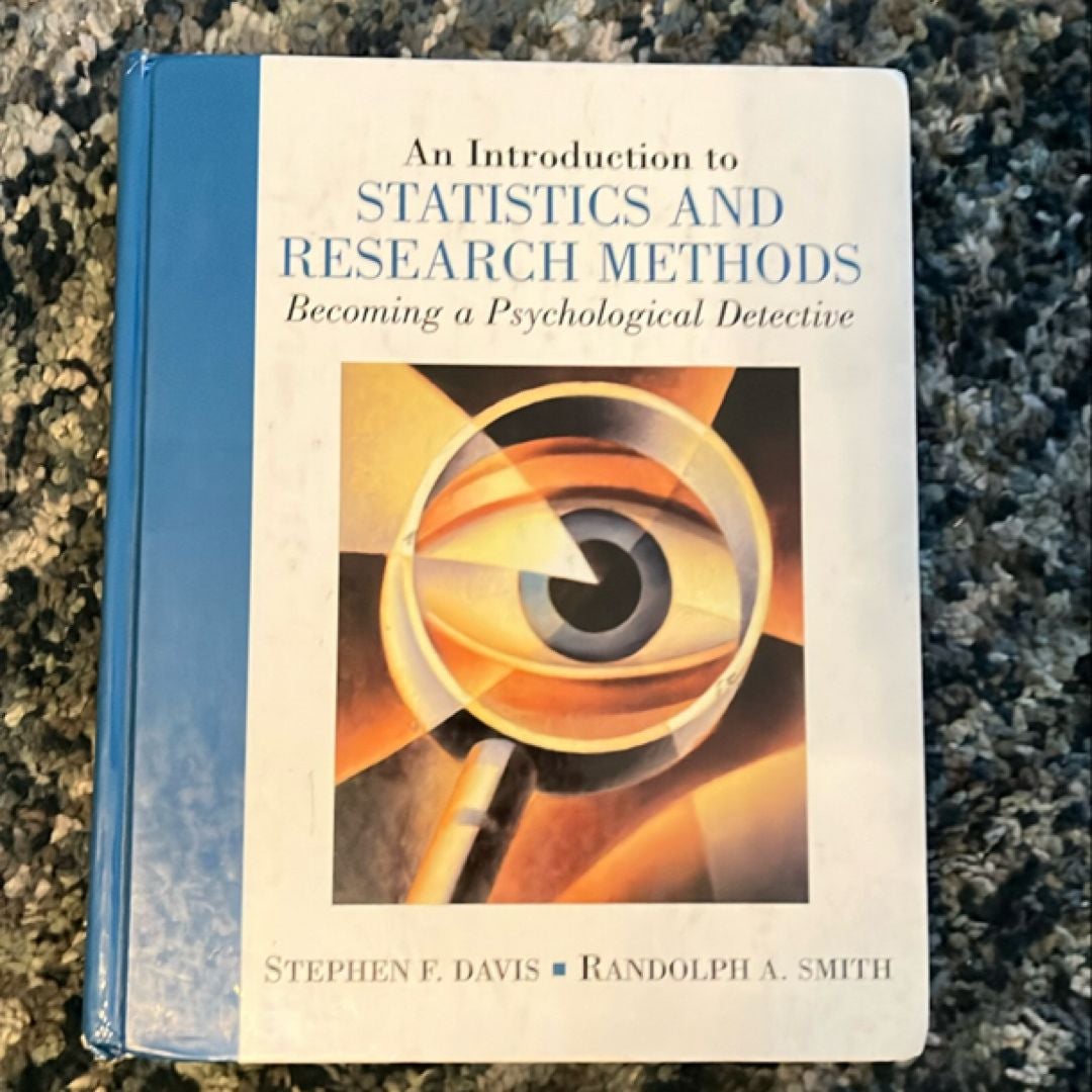 Introduction to Statistics and Research Methods by Stephen F. Davis ...