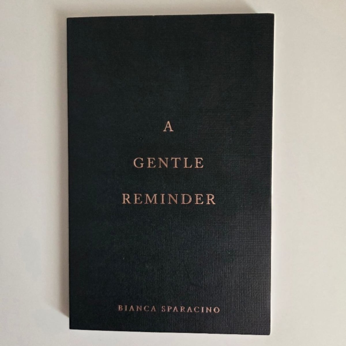 A Gentle Reminder by Bianca Sparacino, Paperback | Pangobooks