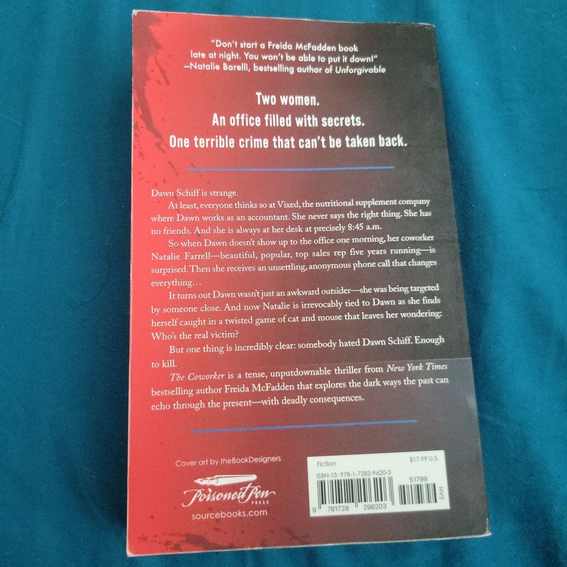 The Coworker by Freida McFadden , Paperback | Pangobooks