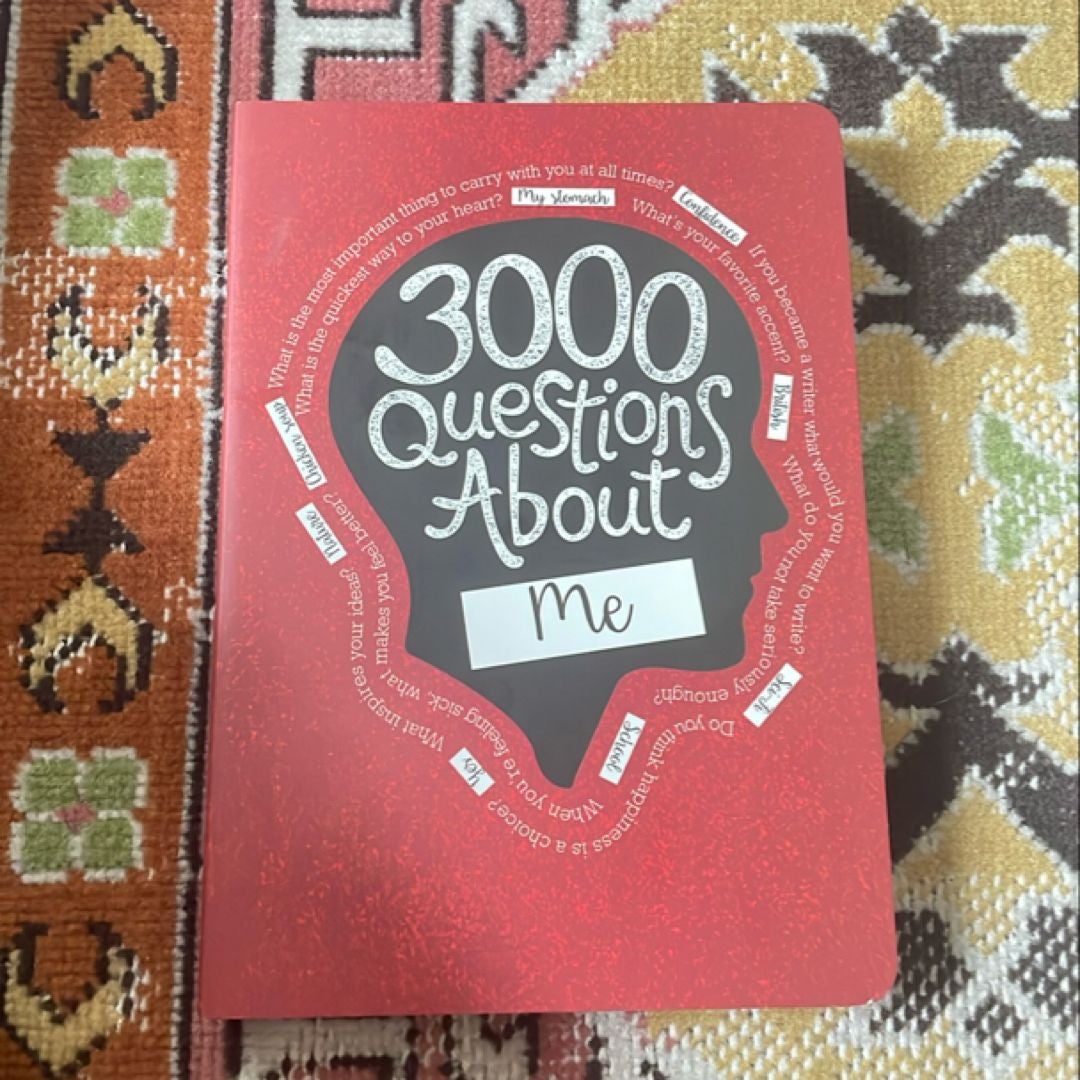 3000 Questions About Me by Piccadilly , Hardcover | Pangobooks