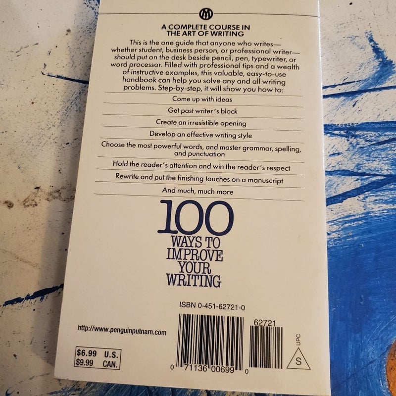 100 Ways to Improve Your Writing by Gary Provost, Paperback | Pangobooks