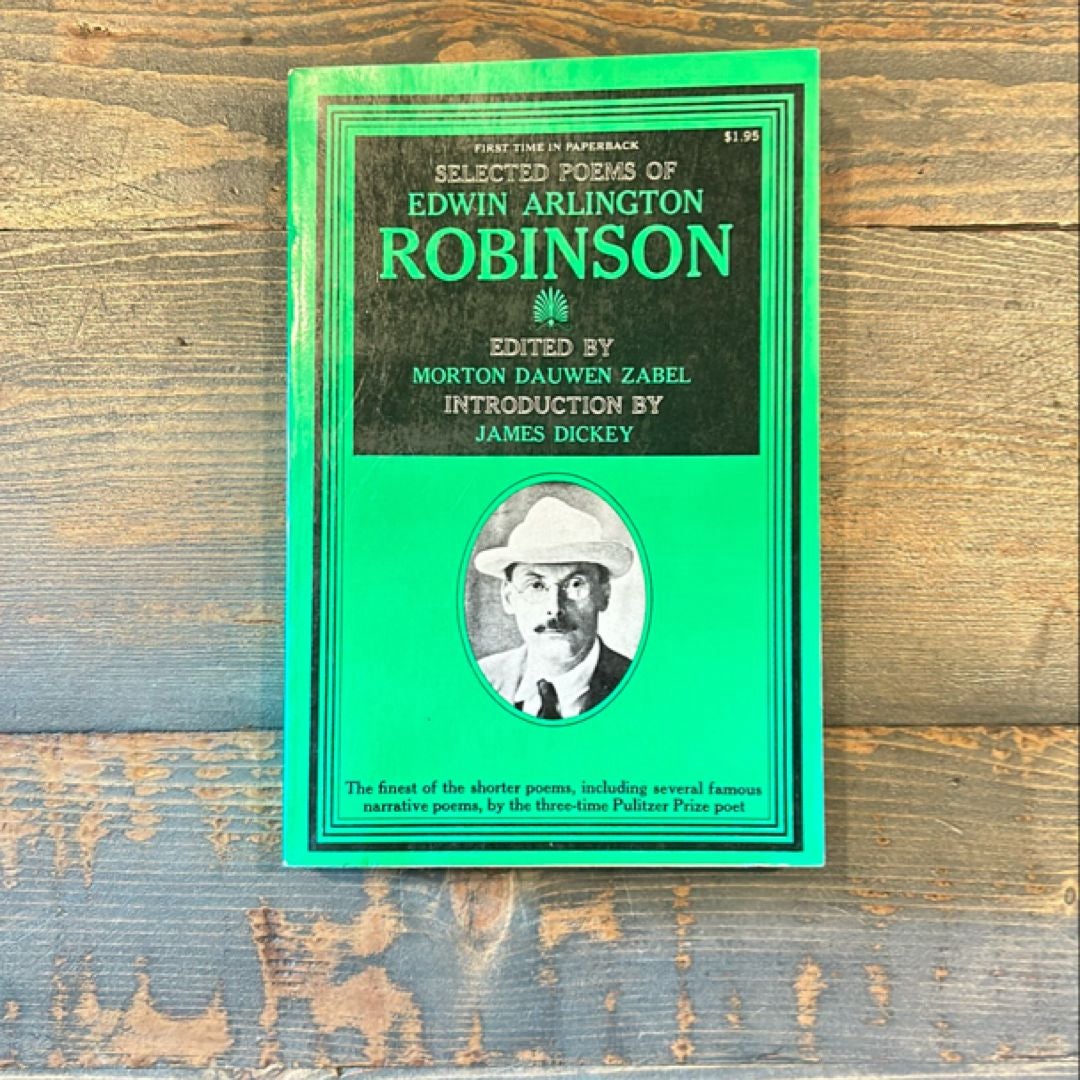 Selected Poems by Edwin Arlington Robinson, Paperback | Pangobooks