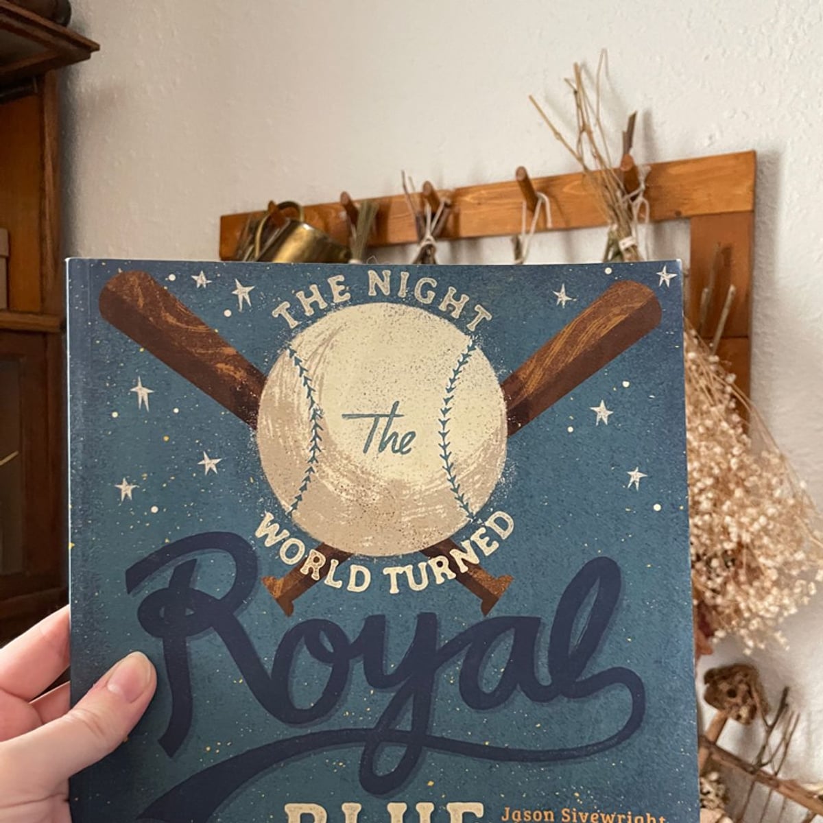 The Night the World Turned Royal Blue by Jason Sivewright