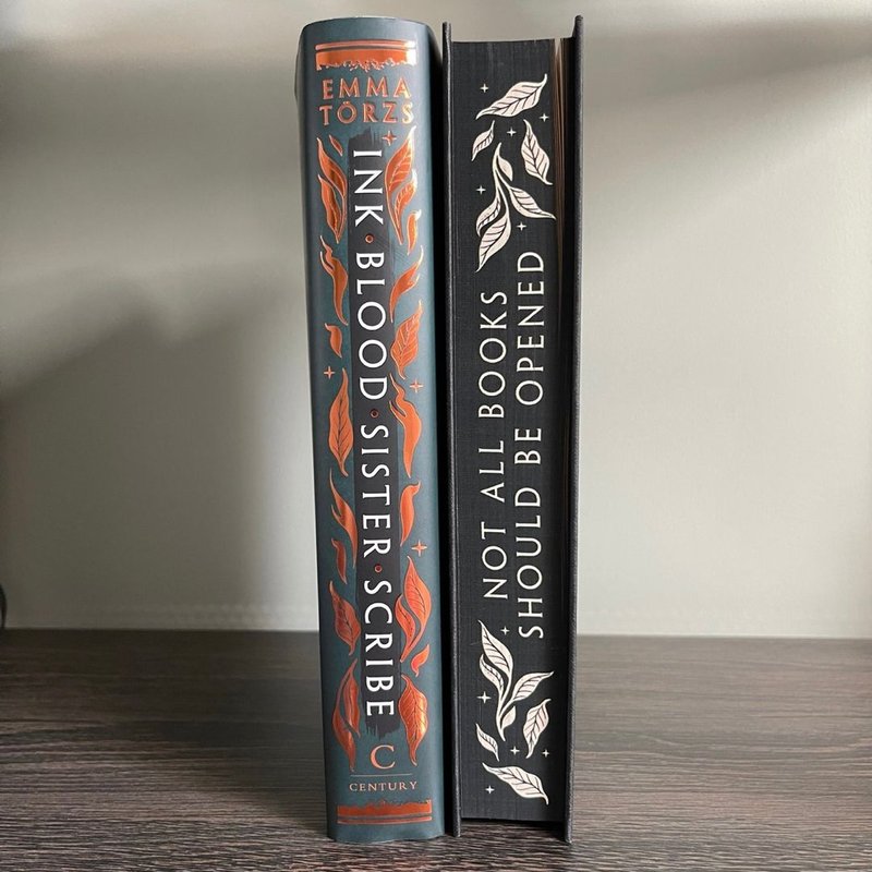 SIGNED - Ink Blood Sister Scribe Illumicrate Special Edition by Emma ...