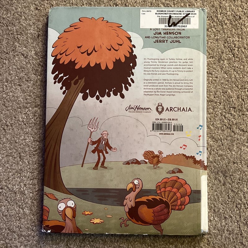 Jim Henson's the Musical Monsters of Turkey Hollow OGN by Jim Henson ...