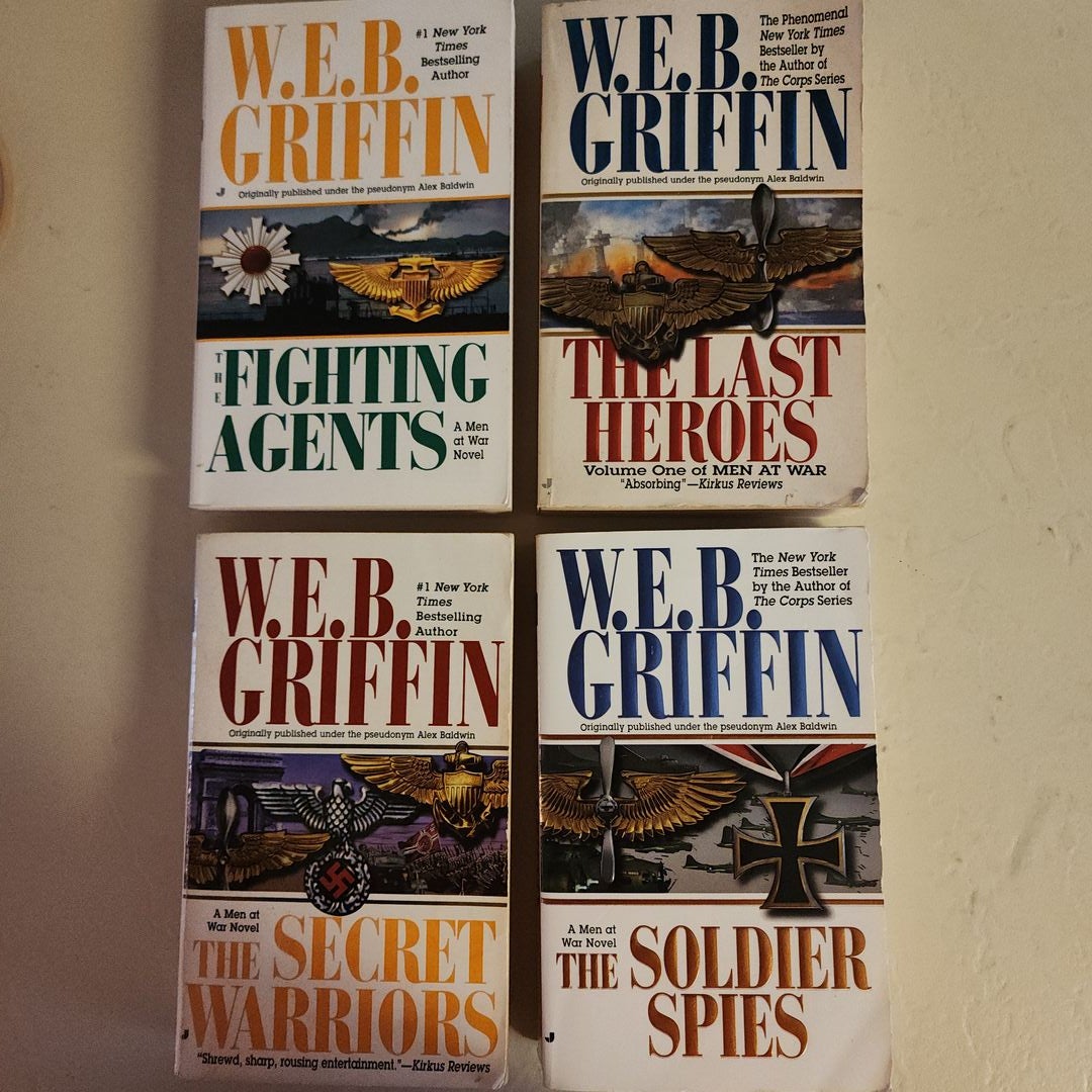 4 W.E.B Griffin mass market books by W.E.B Griffin , Paperback | Pangobooks