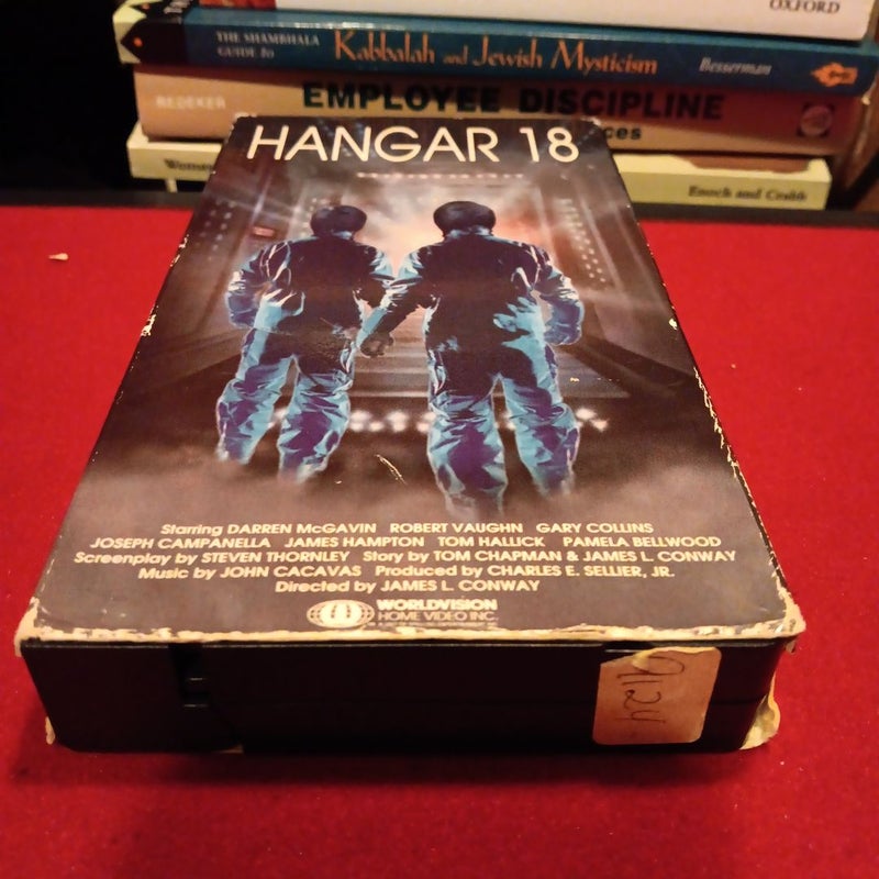 Hangar 18 vintage VHS with Darren McGavin by Worlddivsion, Hardcover ...