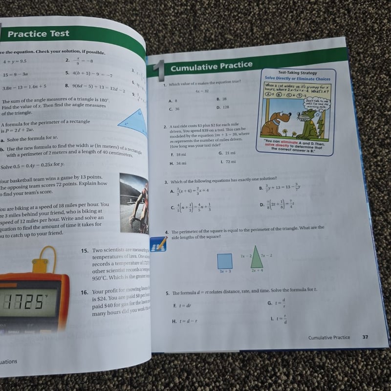 Big Ideas Math: Modeling Real Life Common Core - Grade 8 Student ...