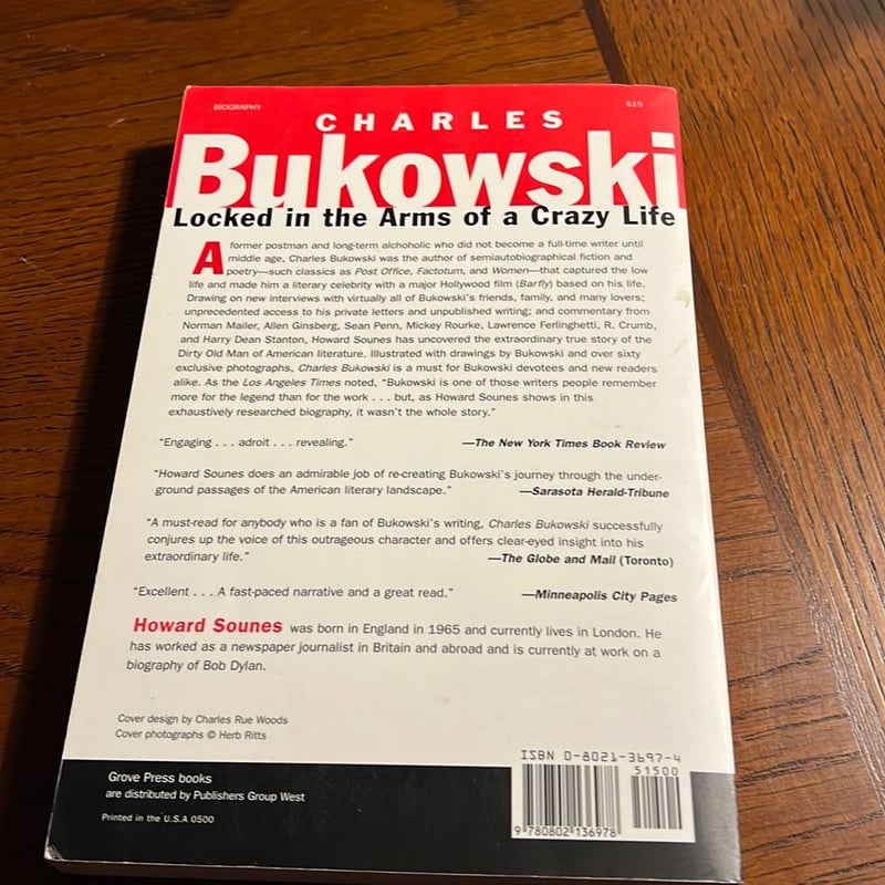 Charles Bukowski by Howard Sounes, Paperback | Pangobooks