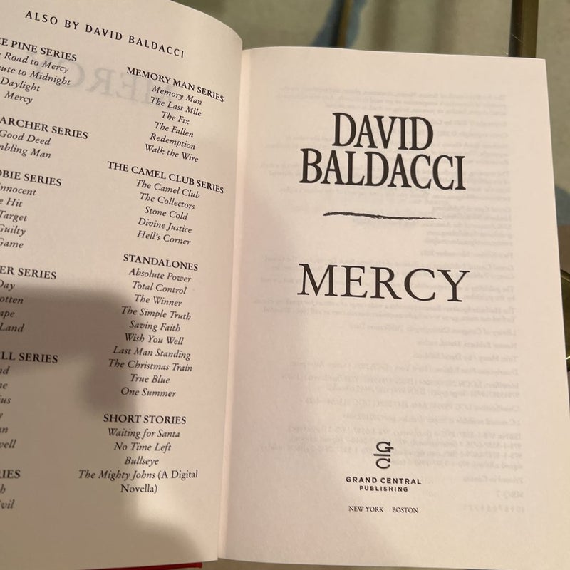 Mercy by David Baldacci