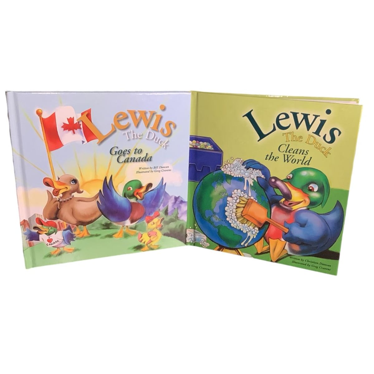 Lewis the Duck Cleans the World by Christian Duncan