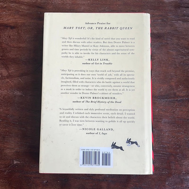 Mary Toft; or, the Rabbit Queen by Dexter Palmer