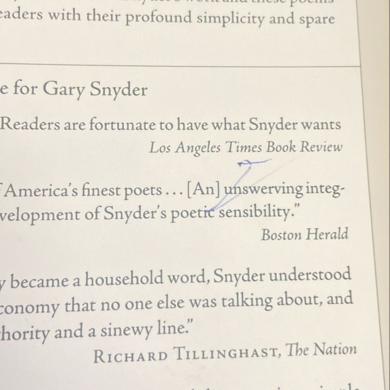 Riprap and Cold Mountain Poems by Gary. Snyder Riprap and Cold Mountain Poems by Gary. Snyder