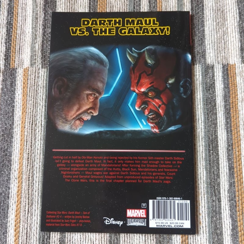 Star Wars: Darth Maul: Son of Dathomir by Jeremy Barlow