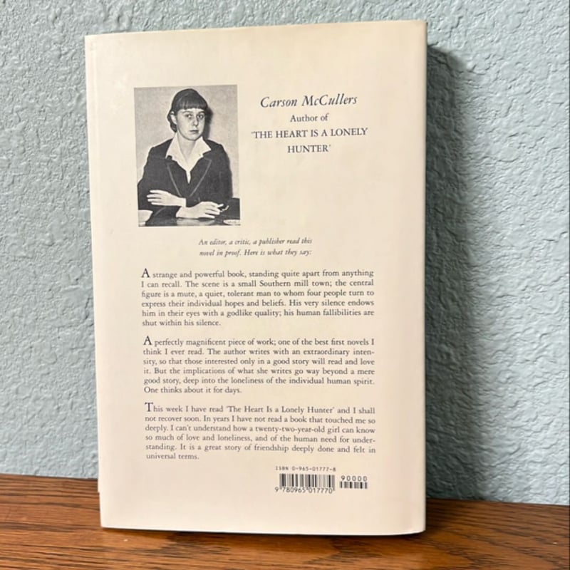 The Heart is a Lonely Hunter by Carson McCullers, Hardcover | Pangobooks