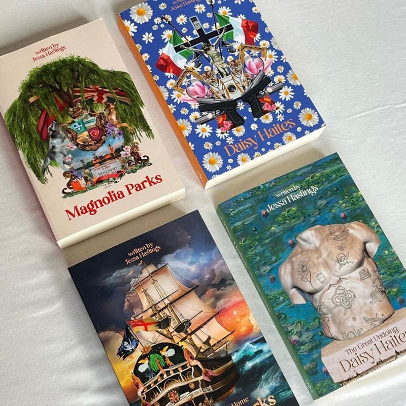 MAGNOLIA PARKS UNIVERSE SERIES *original covers* by Jessa Hastings, Hardcover | Pangobooks