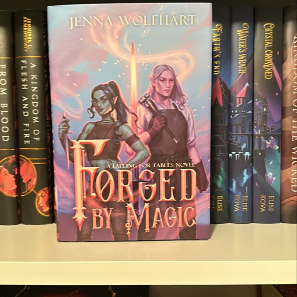 Forged by Magic by Jenna Wolfhart, Hardcover | Pangobooks