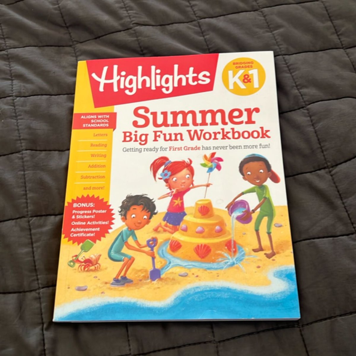 Summer Big Fun Workbook Bridging Grades K And 1 by Highlights Learning