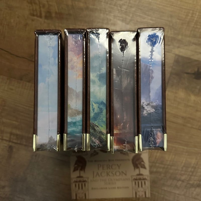 Percy Jackson & the Olympians Bookish Box by Rick Riordan, Hardcover ...