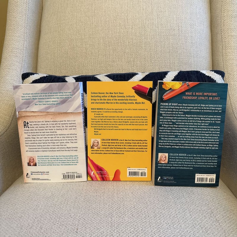 Maybe Someday, Maybe Not, Maybe Now by Colleen Hoover, Paperback ...