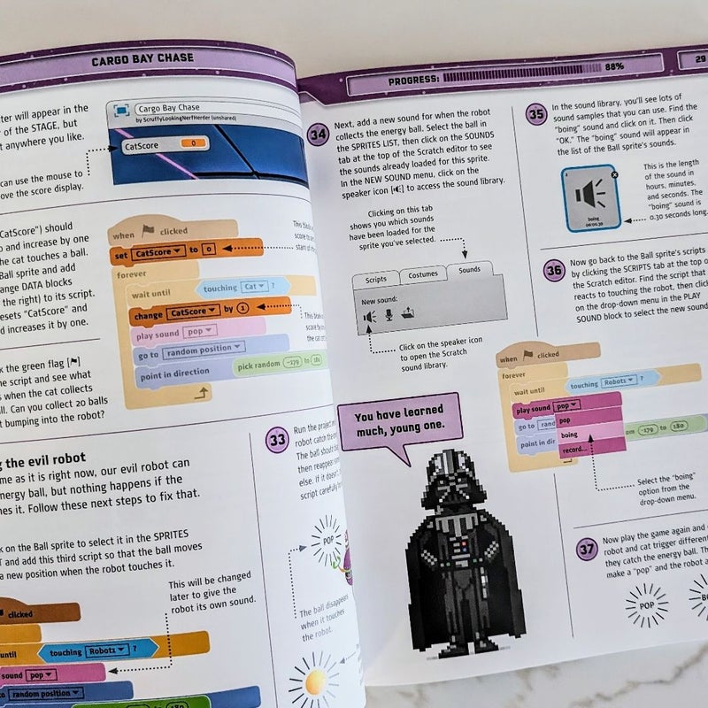 Star Wars Coding Projects by Jon Woodcock, Paperback | Pangobooks Star Wars Coding Projects by Jon Woodcock, Paperback | Pangobooks