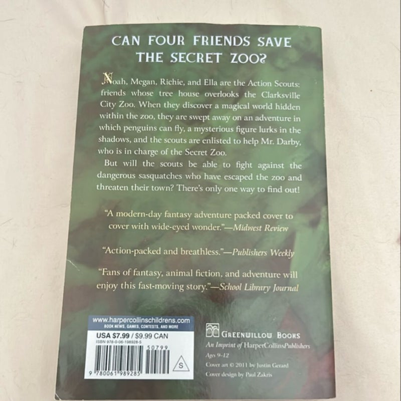 The Secret Zoo: Riddles and Danger by Bryan Chick