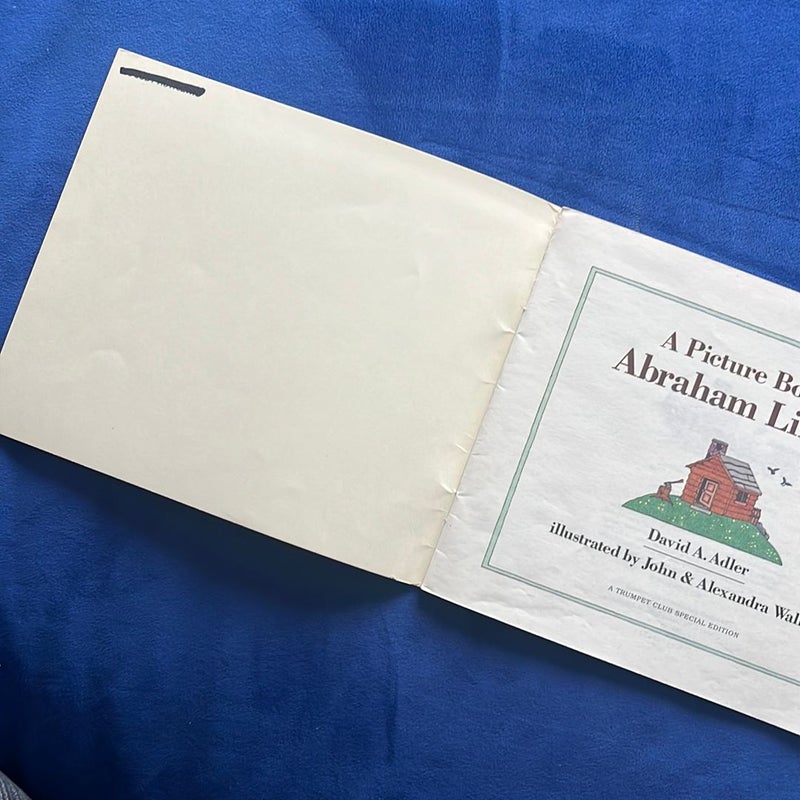 A Picture Book of Abraham Lincoln by David A. Adler, Paperback | Pangobooks