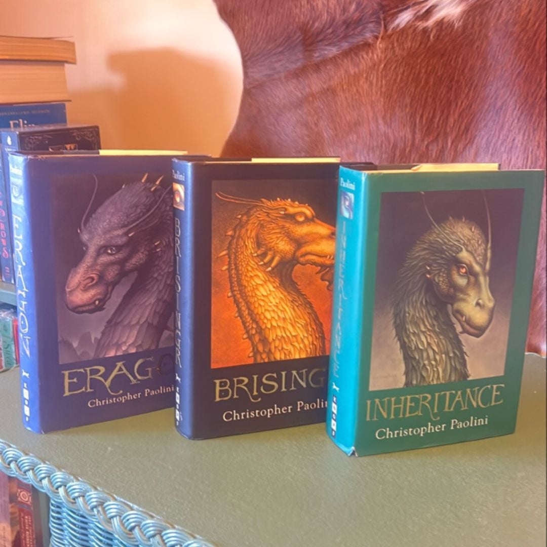 Eragon, Brisingr, & Inheritance by Christopher Paolini, Hardcover | Pangobooks