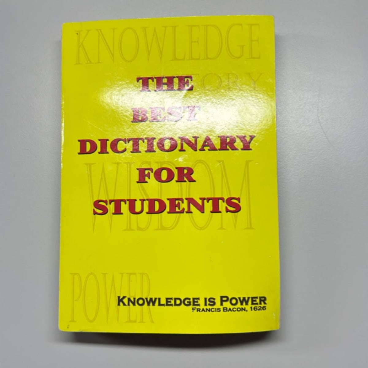 The Best Dictionary for Students by