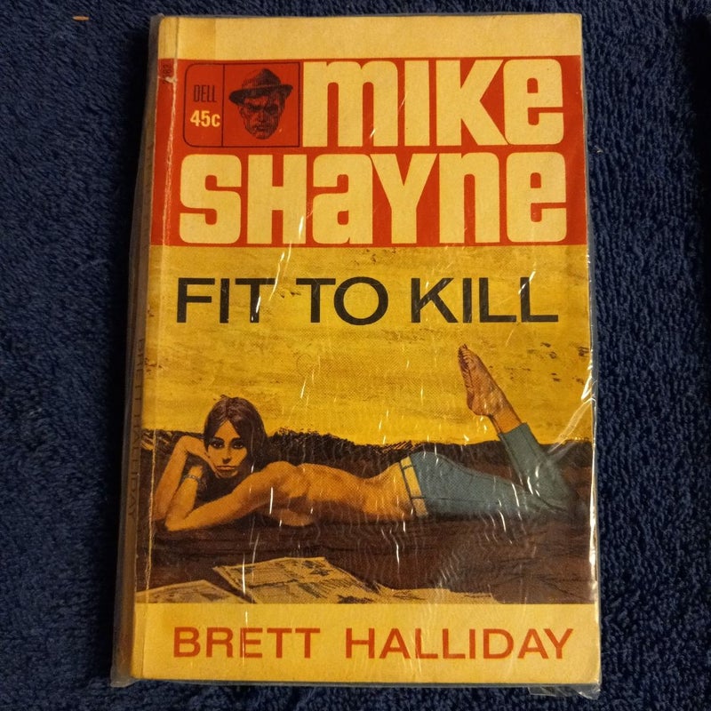 Mike Shayne series vintage novel pair by Brett Halliday, Paperback ...