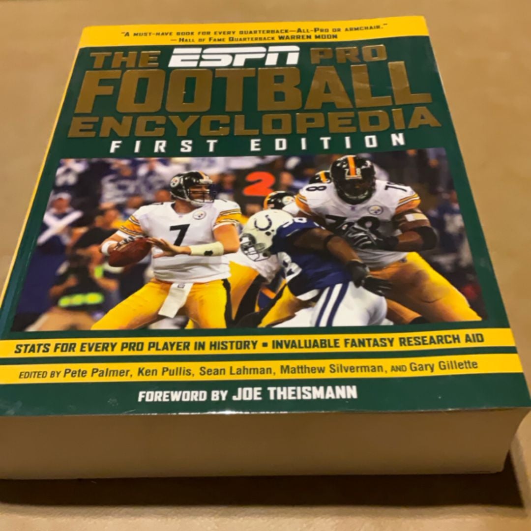 The ESPN Pro Football Encyclopedia by Joe Theismann