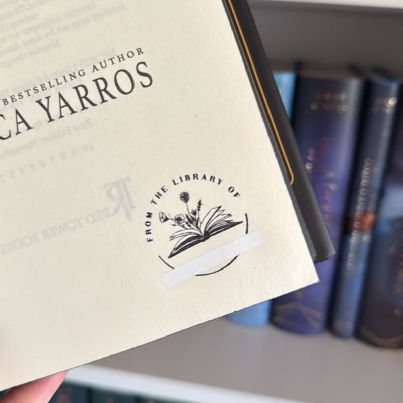 Fourth Wing (Custom Foiled Hardcover) by Rebecca Yarros, Hardcover ...