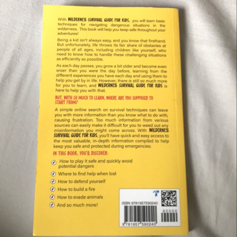 Wilderness Survival Guide for Kids by Rick Bayne