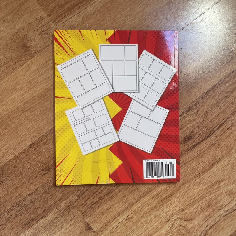 Blank Comic Book for Kids with Variety of Templates by Archie Strange