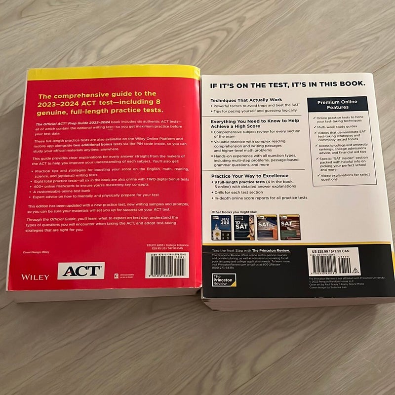 The Official ACT Prep Guide 2023-2024 by ACT
