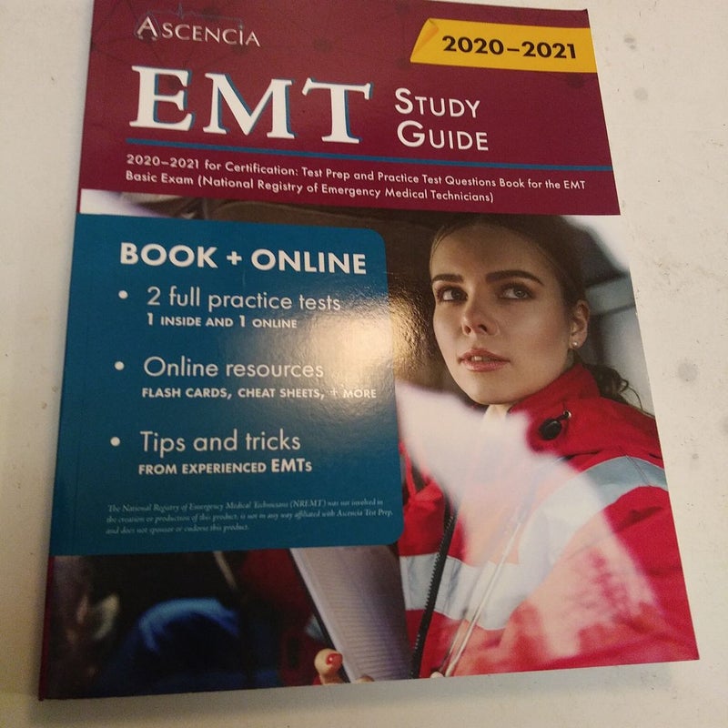 EMT Study Guide 2020-2021 for Certification by Ascencia Medical ...