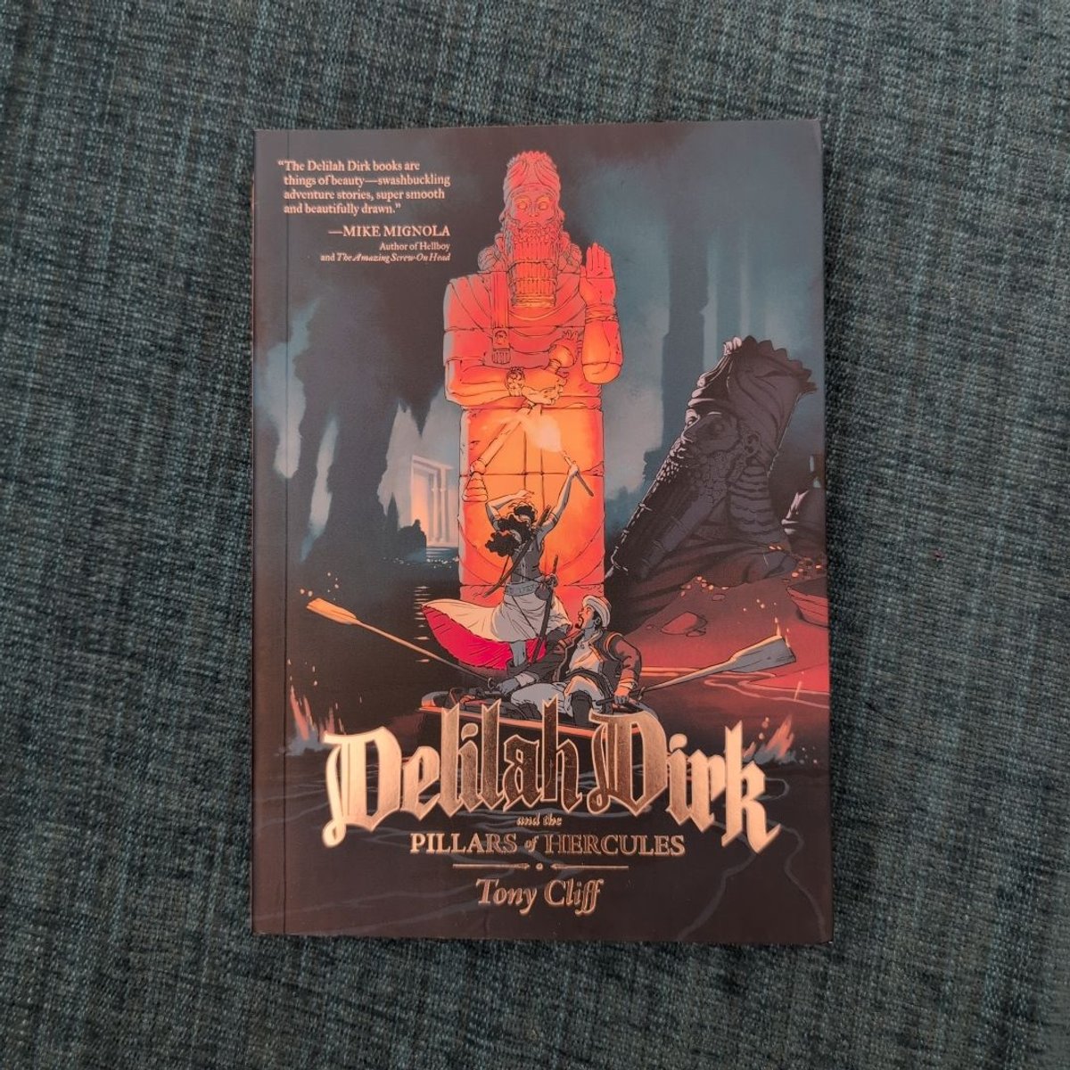 Delilah Dirk and the Pillars of Hercules by Tony Cliff